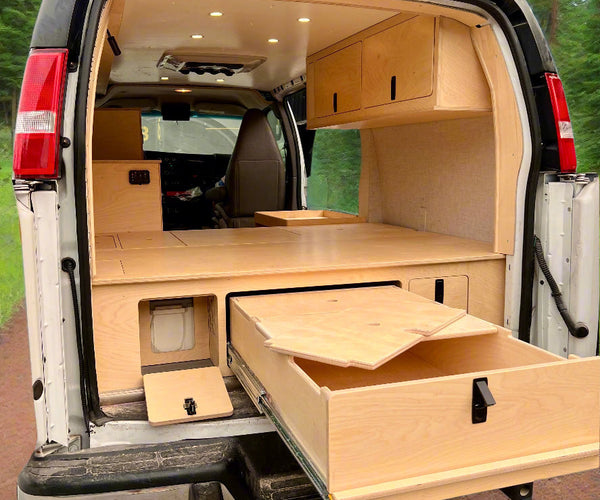 2015 Chevy Express Custom Low Roof Van Build (2025) – Overland Interiors